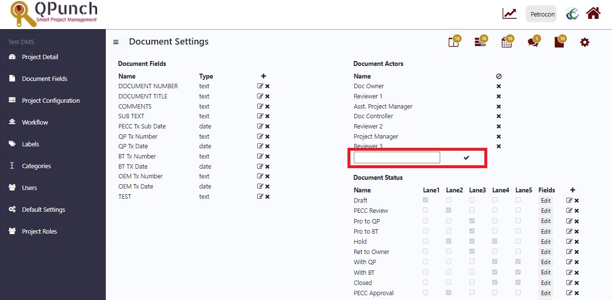 Document Actors – QPunch